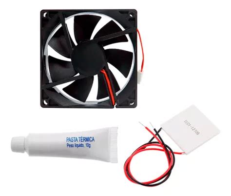 Kit Pastilha Peltier Cooler Bebedouro v Pasta Térmica Frete grátis