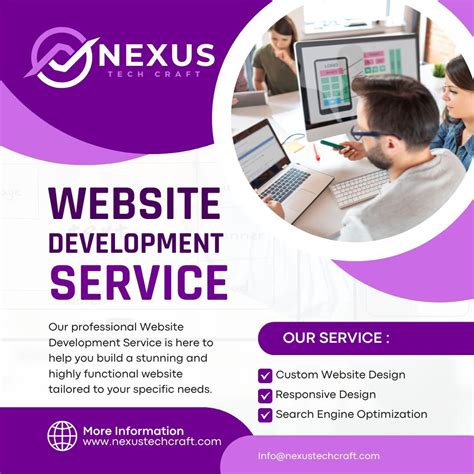 Nexus Tech Craft On Linkedin Nexustechcraft Websitedevelopment Customdesign