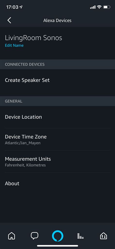 sonos one and audio device in routine not supported on this device