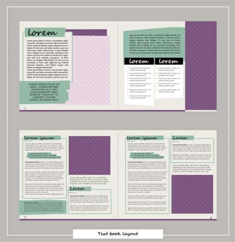 60 Indesign Templates Ilustraciones De Stock Gráficos Vectoriales