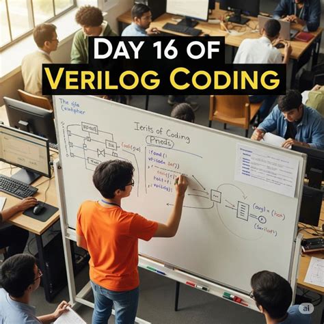 50daysofverilogcoding Verilog Day16 Digitaldesign Fpga Vlsi
