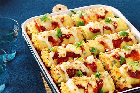 Cannelloni Recipe Beef Spinach Ricotta