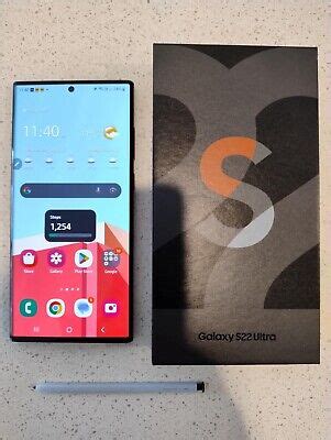Samsung Galaxy S22 Ultra SM-S908E - 256GB - Sky Blue (Unlocked) | eBay