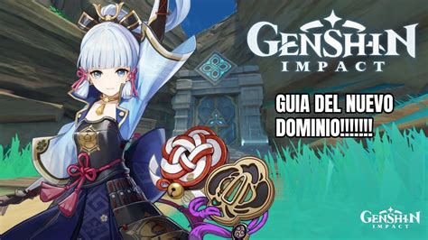 GUIA DE DOMINIO JARDIN DEL OTOÑO NUEVO DOMINIO INAZUMA Genshin