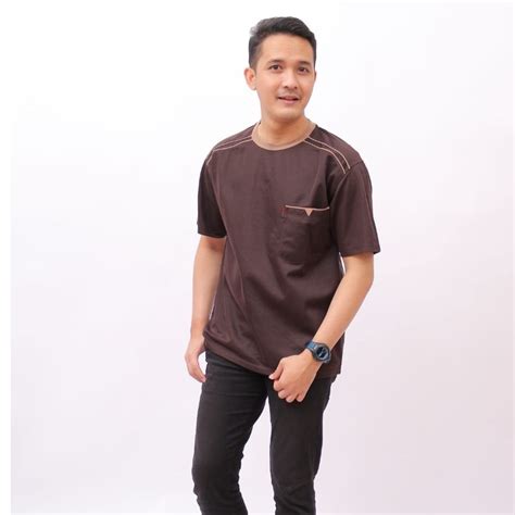 Jual Kaos Oblong Kantong Bobo Kaos Pria Bersaku Kaos Pria Dewasa
