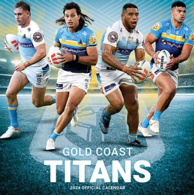 2024 NRL Gold Coast Titans Calendar - isubscribe.com.au