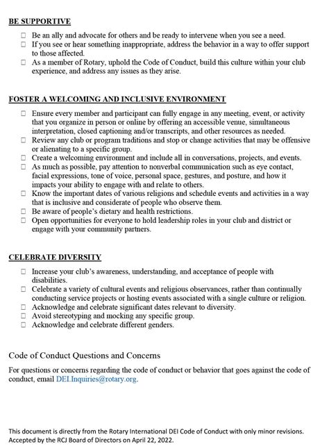 Our Commitment To Diversity Equity And Inclusion Rotary Club Of