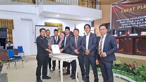 Bawaslu Boltim Hadiri Rapat Pleno Terbuka Penetapan Perolehan Kursi