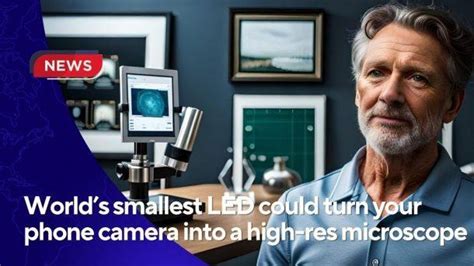 This Is The World S Smallest Led And It Could Turn Your Ph