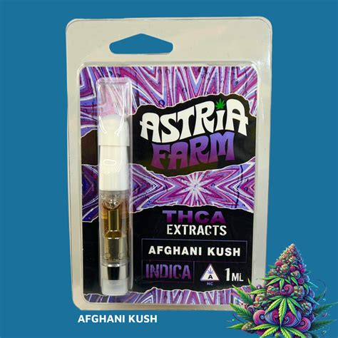 Astria Farm Thc A 1g Vape Cartridge Afghani Kush 2299 Leafly
