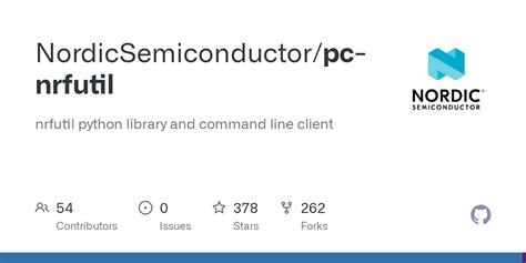 Github Nordicsemiconductorpc Nrfutil Nrfutil Python Library And