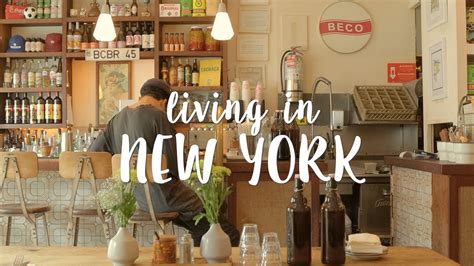 뉴욕일상 즐기던 취미가 부업이 되다 모닝루틴 브룩클린 맛집에서 혼밥 독립서점 카페에서 일하기 초간단 새우그라탕 레시피