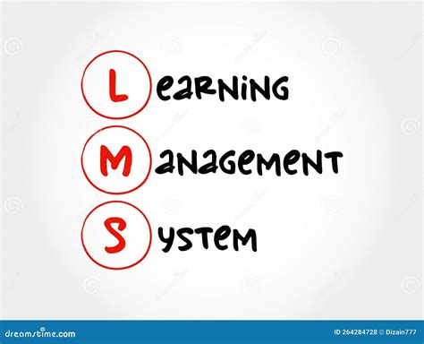 Lms Learning Management System Acronym Software Application For The