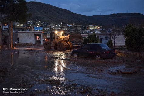 Mehr News Agency Shiraz Friday Prayers Leader Visits Flood Hit Areas