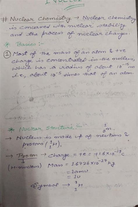 Nuclei Class Handwritten Notes Pdf Shop Handwritten Notes Shn