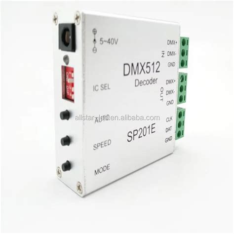 Rgb 5v12v Dmx 512 Dmx Decoder Board Ws2812bws2811 Ic Dmx Led Rgb