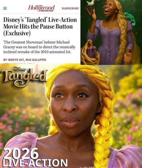 ⭐Новости Голливуда ⭐ Дисней приостановил съёмку фильма Рапунцель Запутанная история из за того