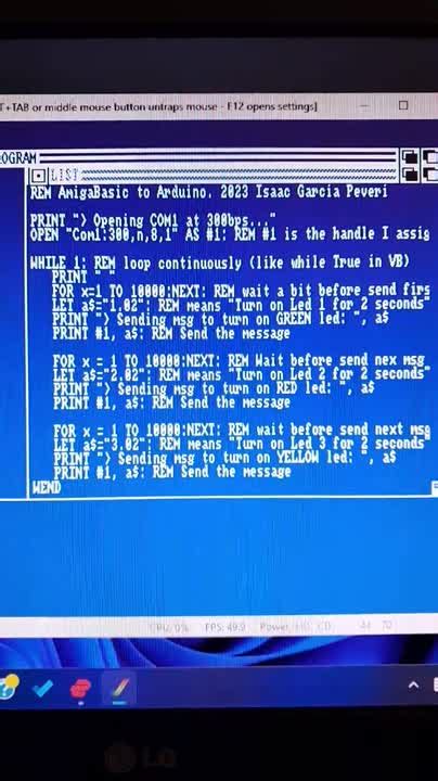 Isaac Garcia Peveri On Linkedin Arduino Amiga Basic Commodore