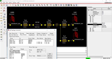 constraint management—rules based design and verification to reduce