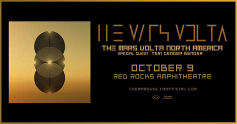 The Mars Volta Tour Denver Arts And Venues