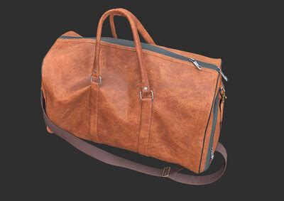 皮包 运动包模型 体育用品模型库 FBX fbx 模型下载 cg模型网