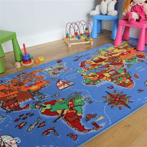 40 مدل جدید قالیچه و فرش اتاق کودک در طرح های فانتزی جدید 2018