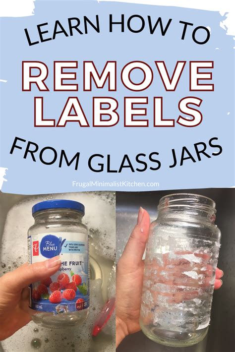 How To Remove Labels From Jars The Easy Way Artofit