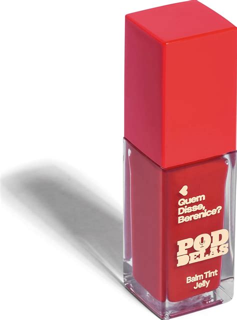 Balm Tint Jelly Vermelho Ao Vivo QDB Pod Delas Beleza Na Web