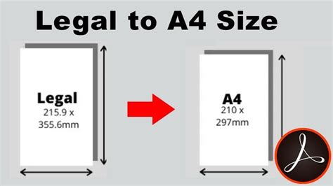 How To Convert Legal Size To A Size In Pdf Using Adobe Acrobat Pro