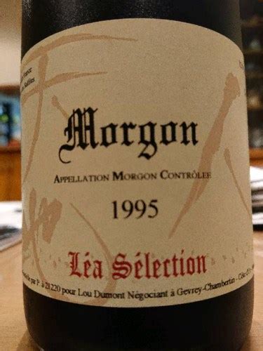 Lou Dumont Lea Sélection Morgon Vivino US