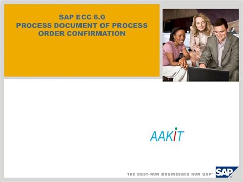 PDF SAP ECC PROCESS DOCUMENT OF PROCESS ORDER Order Confirmation Pdf Sap Ecc
