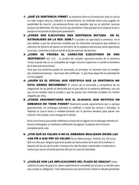 QuÉ Es Sentencia Firme Pdf Sentencia Ley Res Judicata