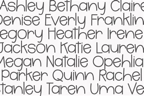 Spring Flowers Cute Handwritten Font So Fontsy