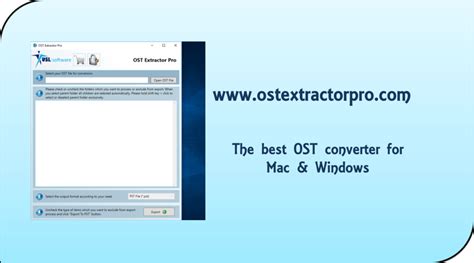 OST File Converter For Mac And Windows OS UGiri