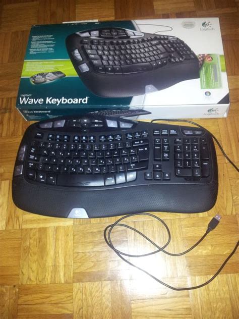 Logitech Wave Keyboard Corded Usb