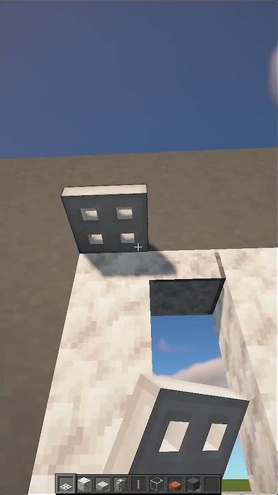 how to make an amazing calcite window in minecraft shorts youtube