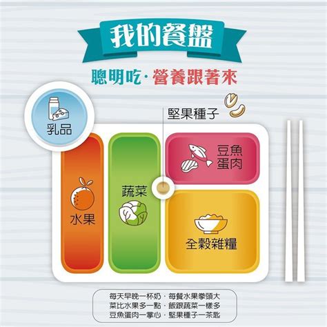 跟著「我的餐盤」吃 營養夠均衡｜元氣網 健康 飲食 不健康