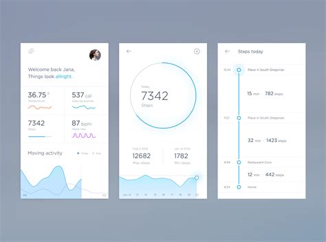 This App Uses Whitespace To Communicate A Lot Of Different Health