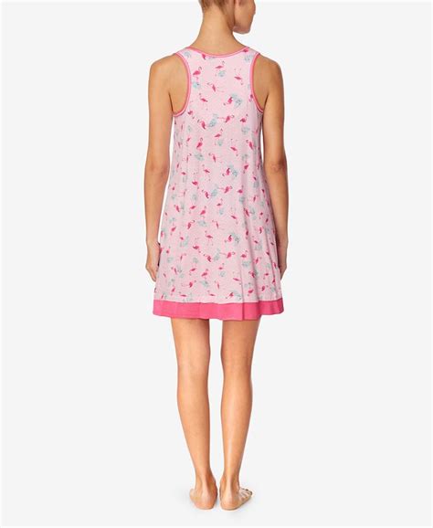 Cuddl Duds Womens Printed Sleeveless Nightgown Macys