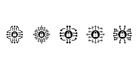 Premium Vector Set Of Cyber Security Vector Icons Cybersecurity Sign