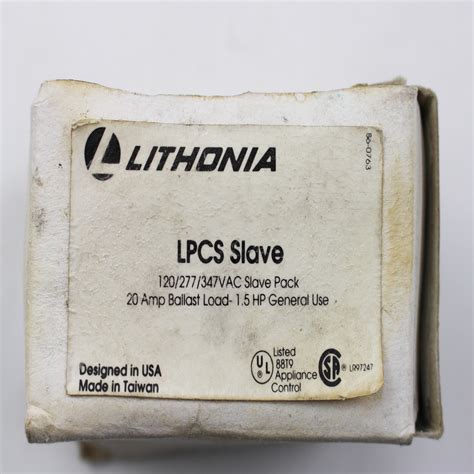 Lithonia Synergy Lpcs Power Control Station Slave 20a 120220277v