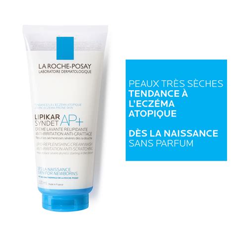 LA ROCHE POSAY Lipikar Syndet AP Crème lavante relipidante flacon