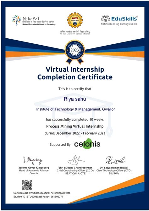 Riya Sahu On Linkedin Hey Connection I Am Happy To Share That I Have Completed A Virtual