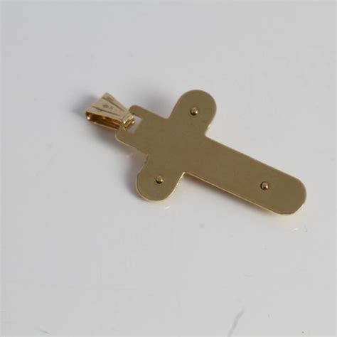 Comprar Colgante Cruz Con Cristo De Oro De Segunda Mano E353960a