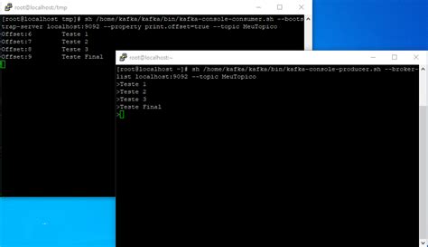 produzindo e consumindo mensagens no kafka com o caché iris via rest