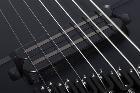 Schecter 624 Shc Pt Black Ops 7 String Lh Electric Guitar Satin Black