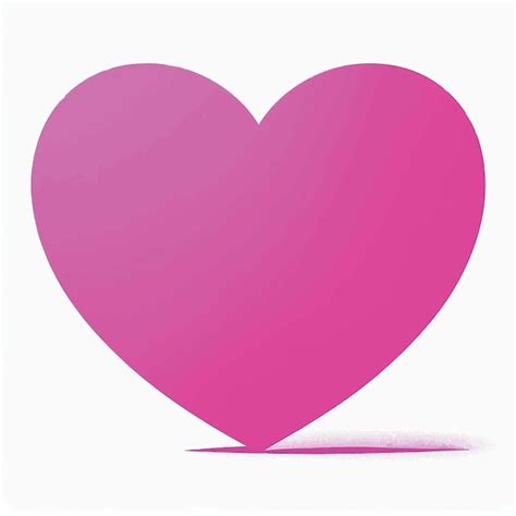 Vector Of Basic Heart Flat Premium AI Generated Vector