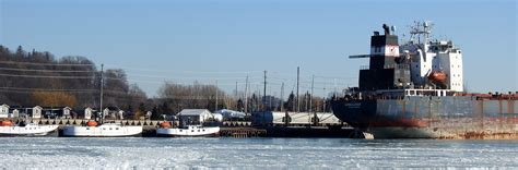 Travel With The Bayfield Bunch Goderich Harbor Big Ships Tiger