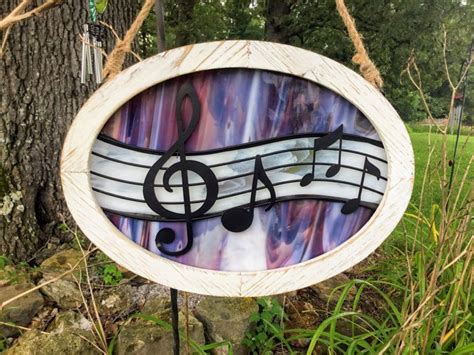 Stained Glass Metal Music Notes Stained Glass Diy Stained Glass