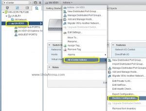 VSphere Distributed Switch Configuration Copies UnixArena